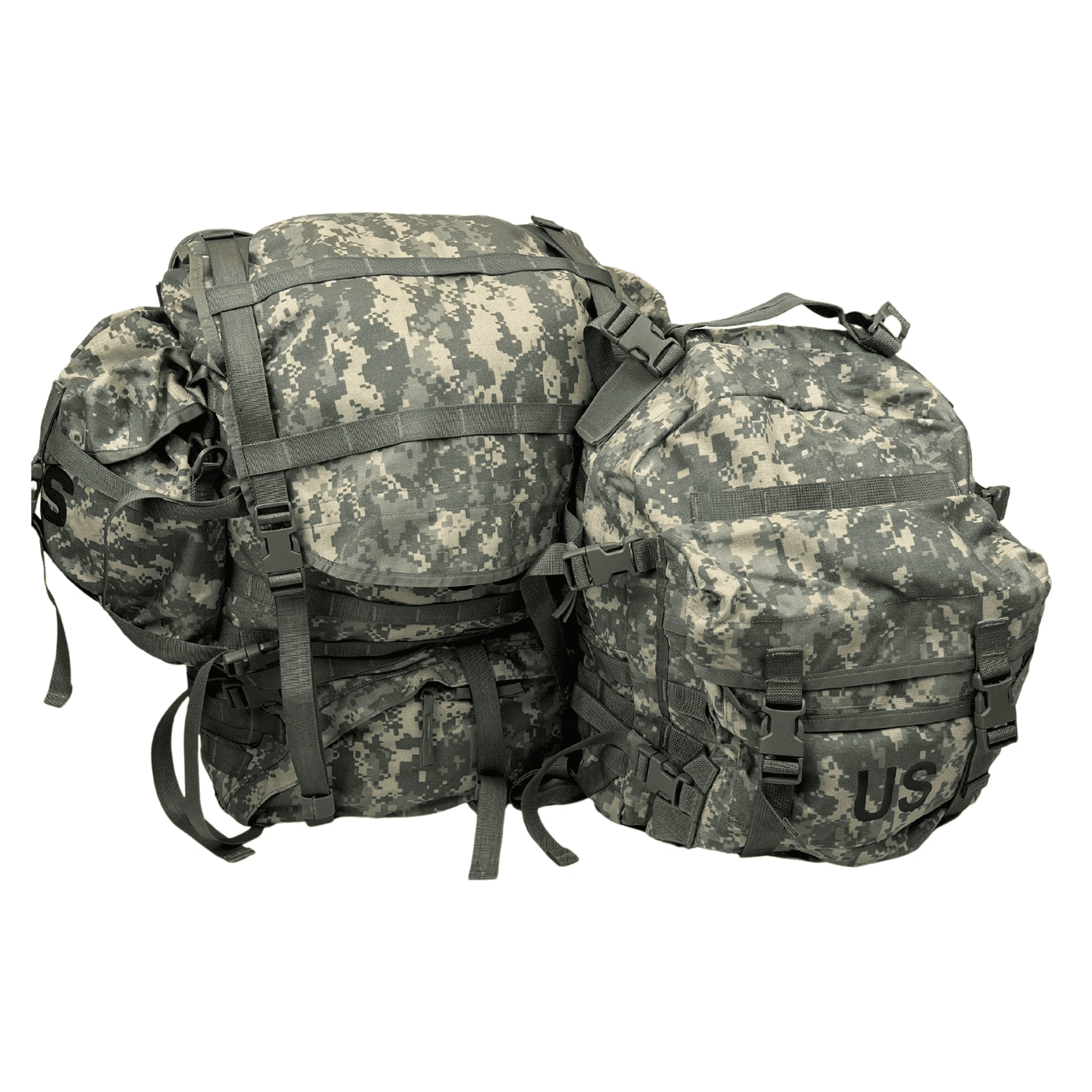 ACU Rucksack Complete with Main Pack, Frame, Shoulder Strap, Hip Belt ...
