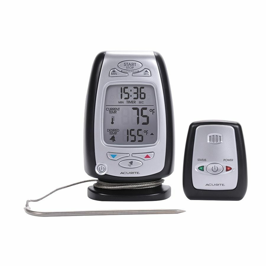 ACURITE DIGITAL WIRELESS REMOTE MEAT PROBE THERMOMETER BBQ SMOKER OVEN ...