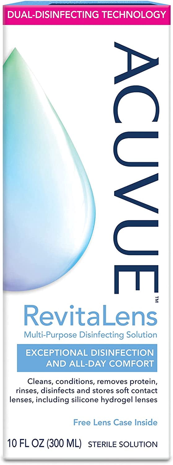 ACUVUE? RevitaLens Multi-Purpose Disinfecting Solution, 10 oz. (Pack of ...