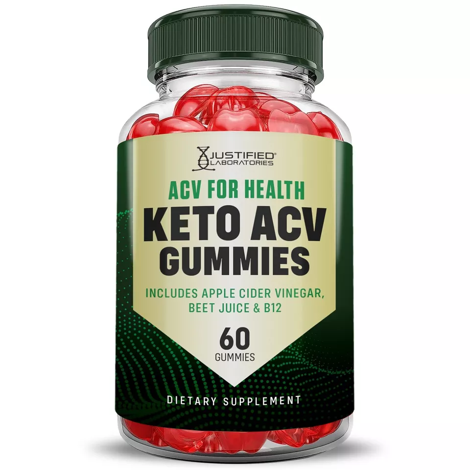 ACV For Health Keto ACV Gummies 1000MG Apple Cider Vinegar 120 Gummies ...
