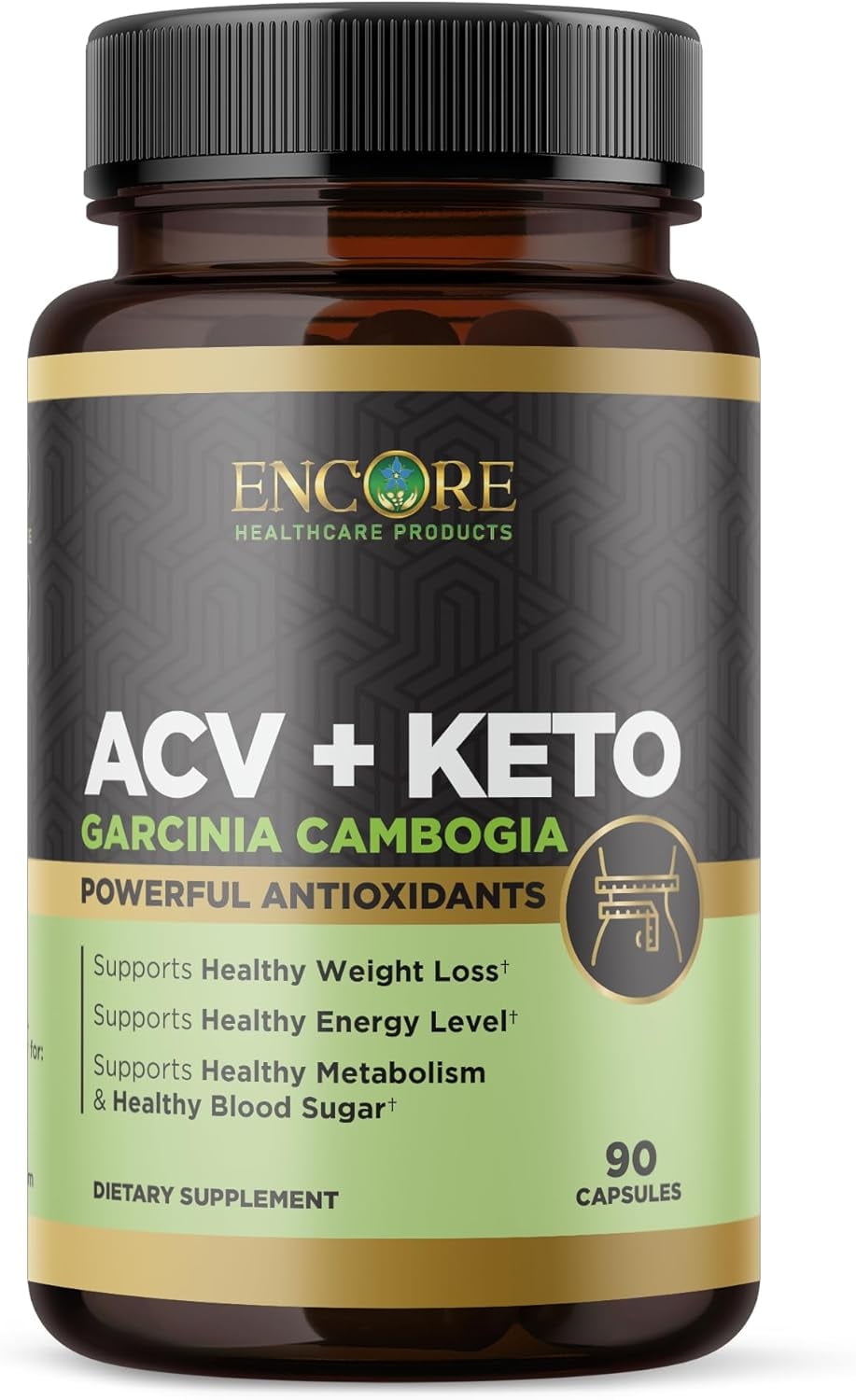 Encore Healthcare - ACV + KETO with Garcinia Cambogia - Walmart.com
