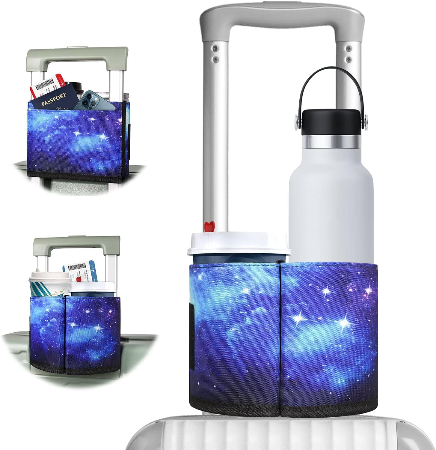 ACdream Luggage Cup Holder, Suitcase Drink Carrier, Free Hand Portable ...