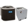 ACiQ 1.5 Ton 13.4 SEER2 Central Air Conditioner System with 14 in ...