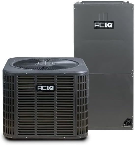 ACiQ 5 Ton 17 SEER2 Inverter Heat Pump Central Split System with 10kW ...