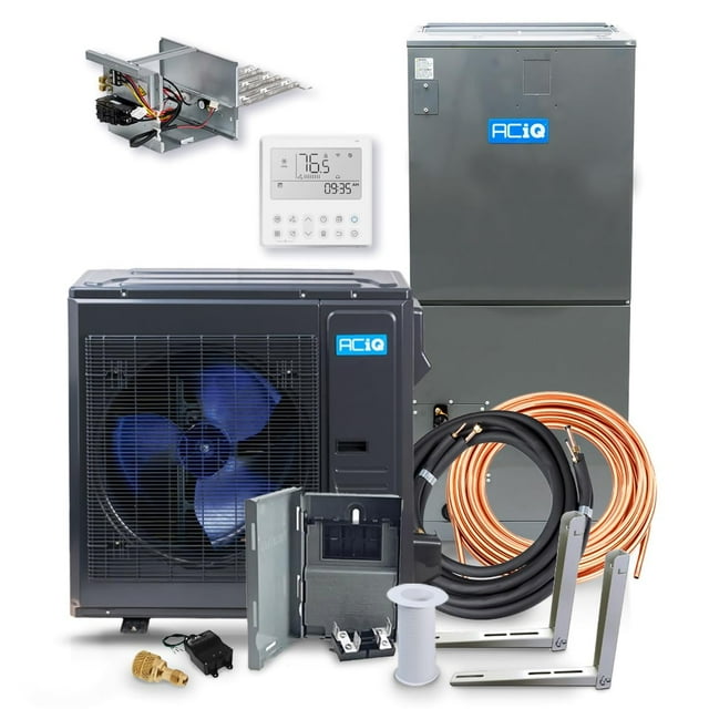 ACiQ 60,000 BTU Standard Unitary Mini Split AC/Heating System | 20kW ...