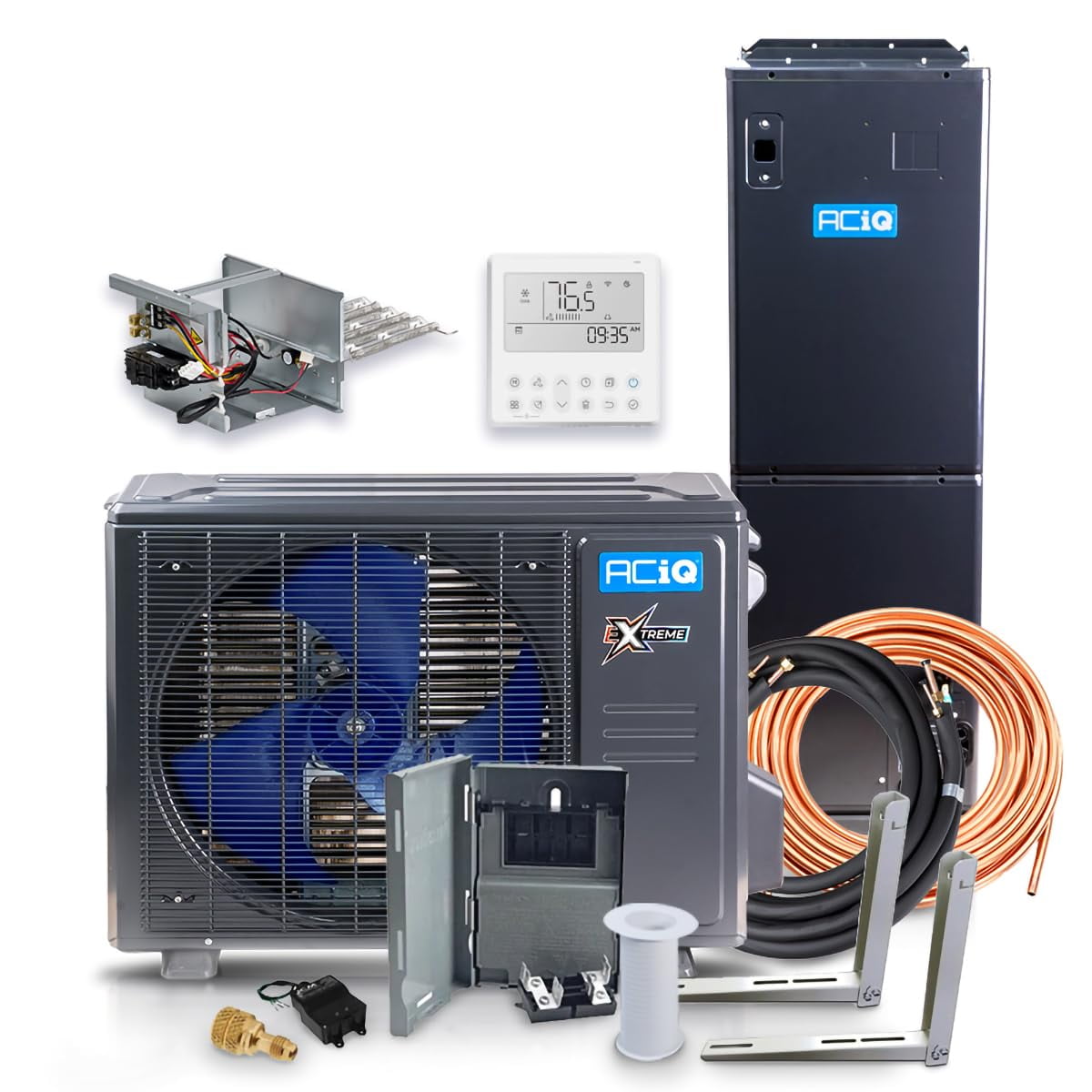 ACiQ Extreme+ Heat Inverter Central Unitary Ducted AC/Heating HVAC Unit ...