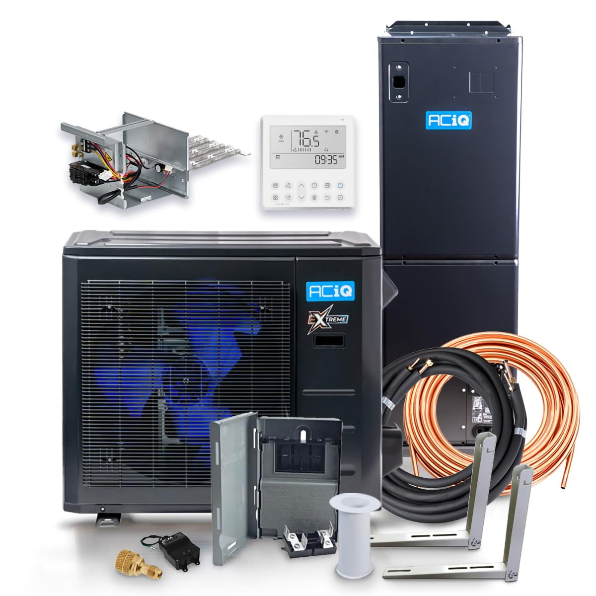 ACiQ Extreme+ Heat Inverter Central Unitary Ducted AC/Heating HVAC Unit ...