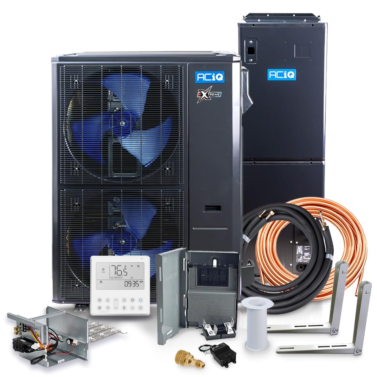 ACiQ Extreme+ Heat Inverter Central Unitary Ducted AC/Heating HVAC Unit ...
