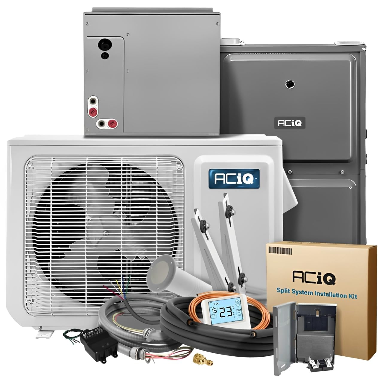 ACiQ Inverter Split AC Unit, Evaporator Cased Coil, and Natural Gas ...