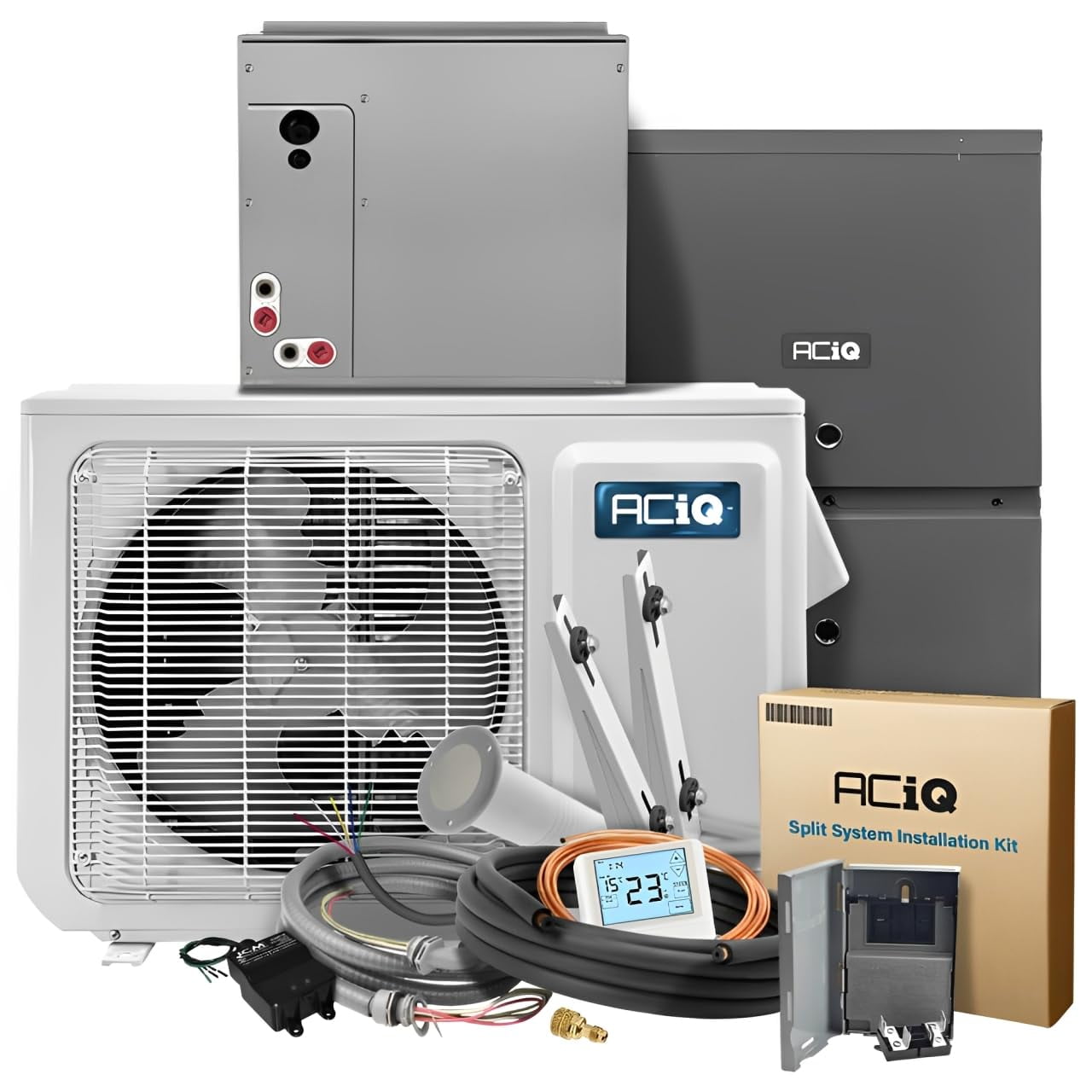 ACiQ Inverter Split AC Unit, Evaporator Cased Coil, and Natural Gas ...