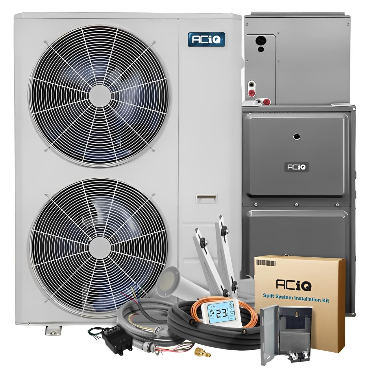 ACiQ Inverter Split AC Unit, Evaporator Cased Coil, and Natural Gas ...