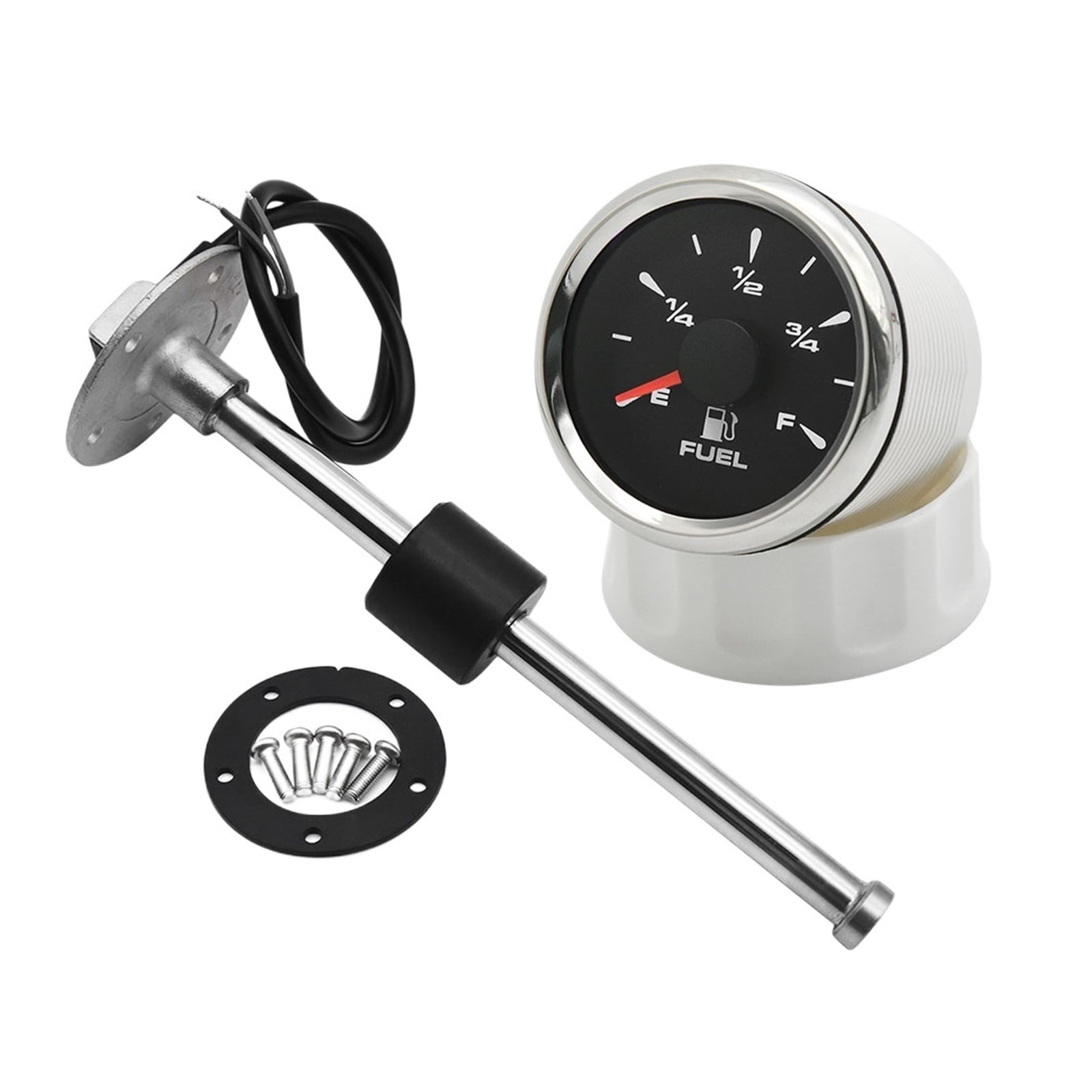 AD 52mm Fuel Level Gauge + Fuel Level Sensor 240-33 Ohm With 7 LED ...