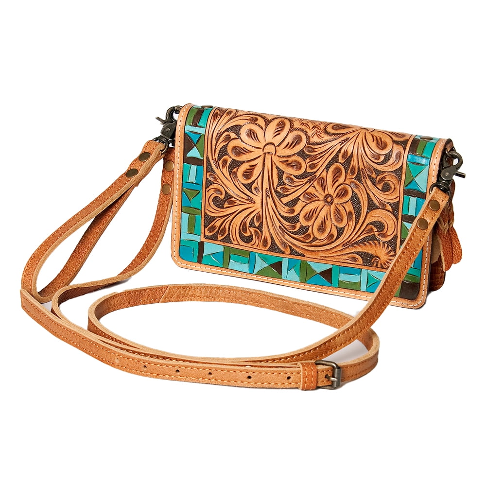 ADBG485AC American Darling Hand Tooled Genuine Leather Women Bag ...