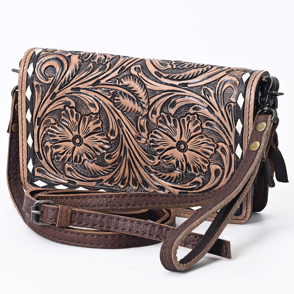 AD ADBG485AQ American Darling Hand Tooled Genuine Leather Women Bag ...