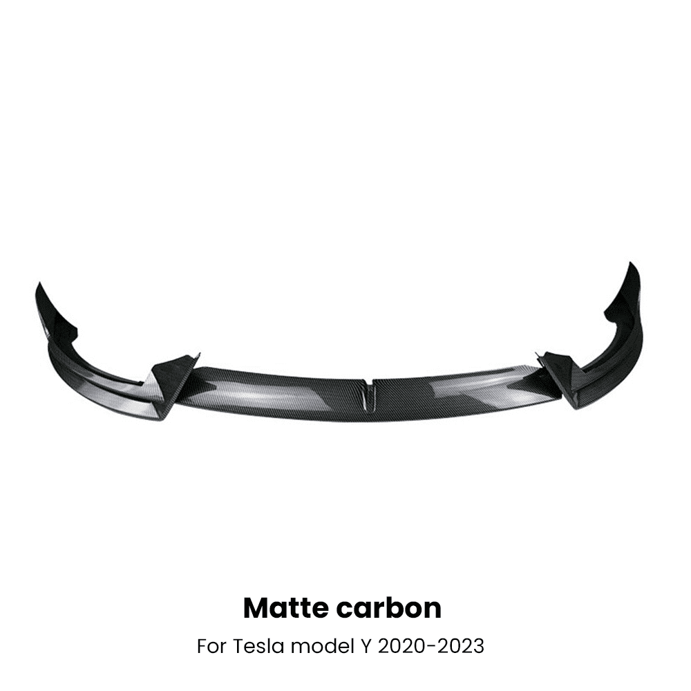 AD Front Lip For Tesla Model 3 Y 2017-2023 Body Kit Glossy Black Sport ...