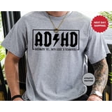 AD HD Highway to Hey Look Squirrel Motivational Tee Funny Mom Funny ...