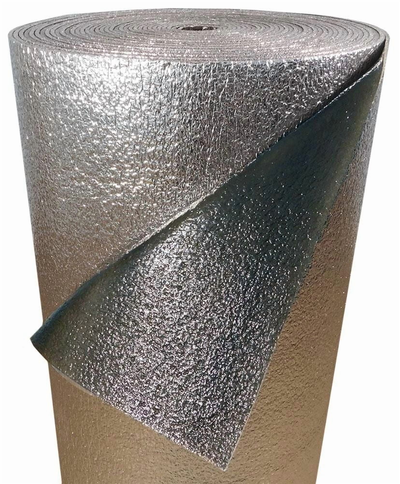 AD10 10MM Reflective BLACK FOAM CORE Insulation Roll Radiant Barrier 48 ...