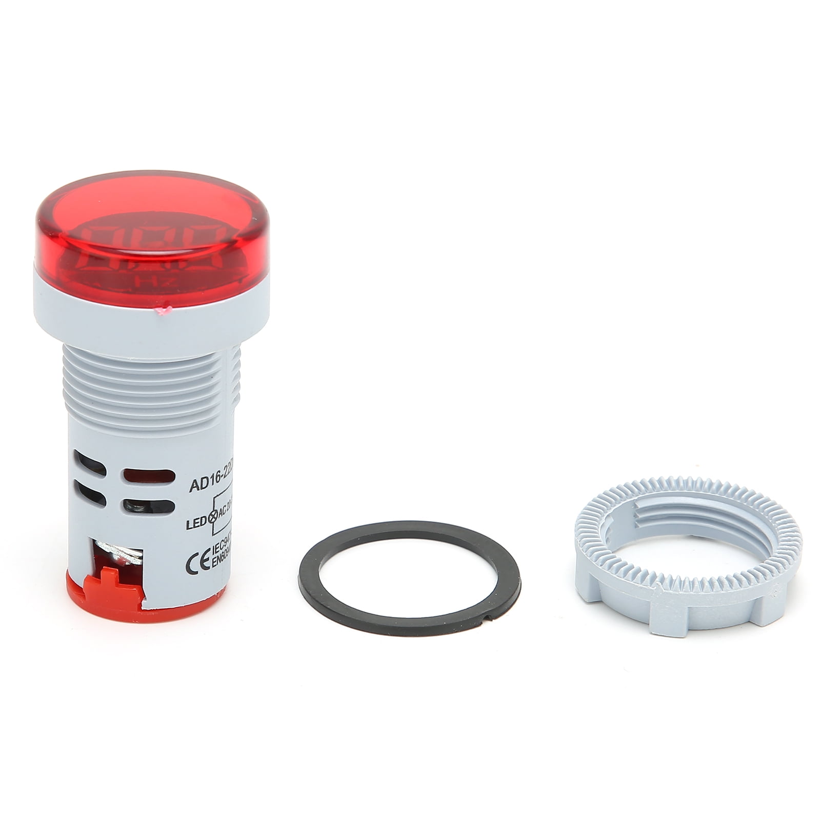 AD16?22DHZ Frequency Meter 20~75Hz Frequency Indicator Light Panel ...