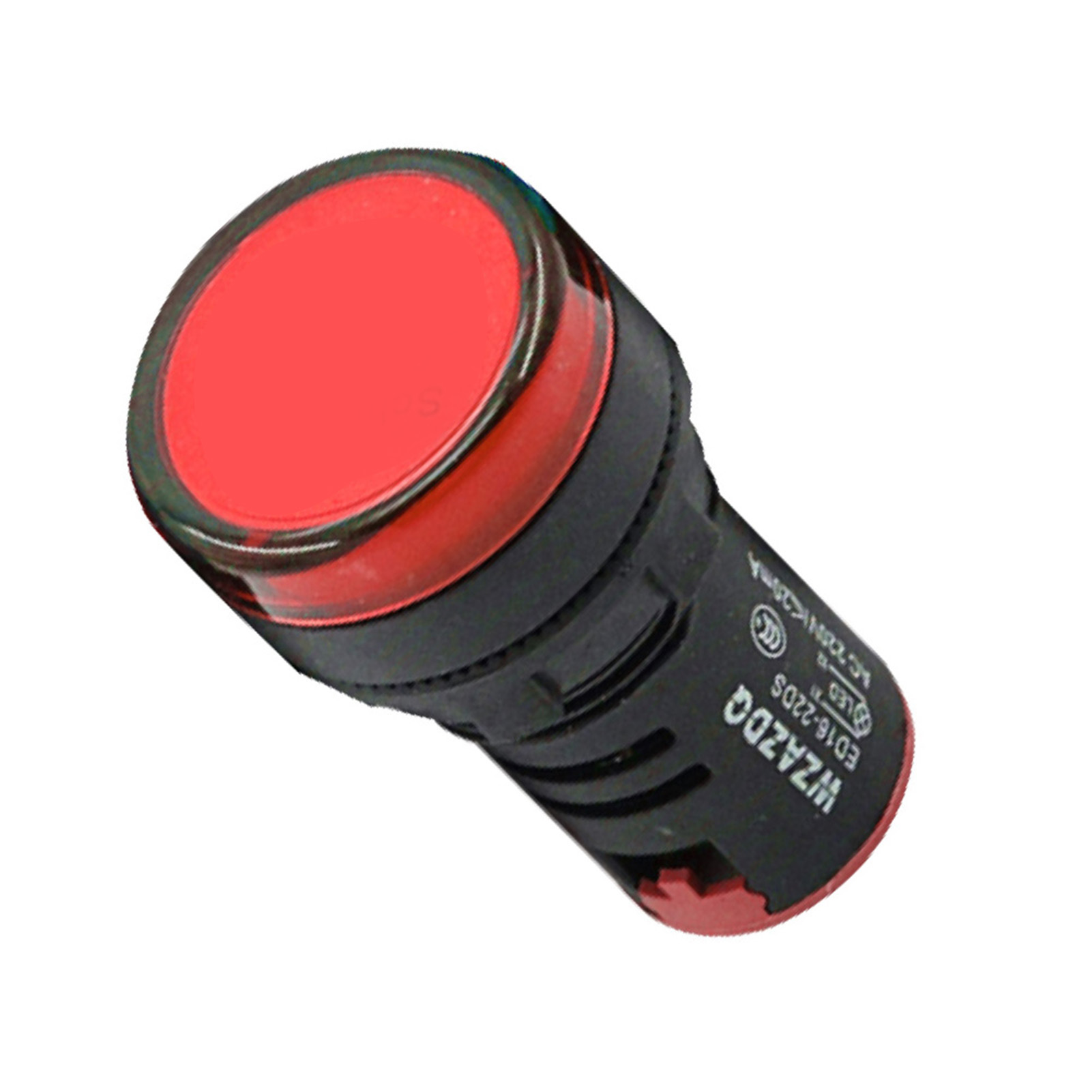 AD16-22DS AC 220V 20mA LED Pilot Panel Indicator Signal Warning Light ...