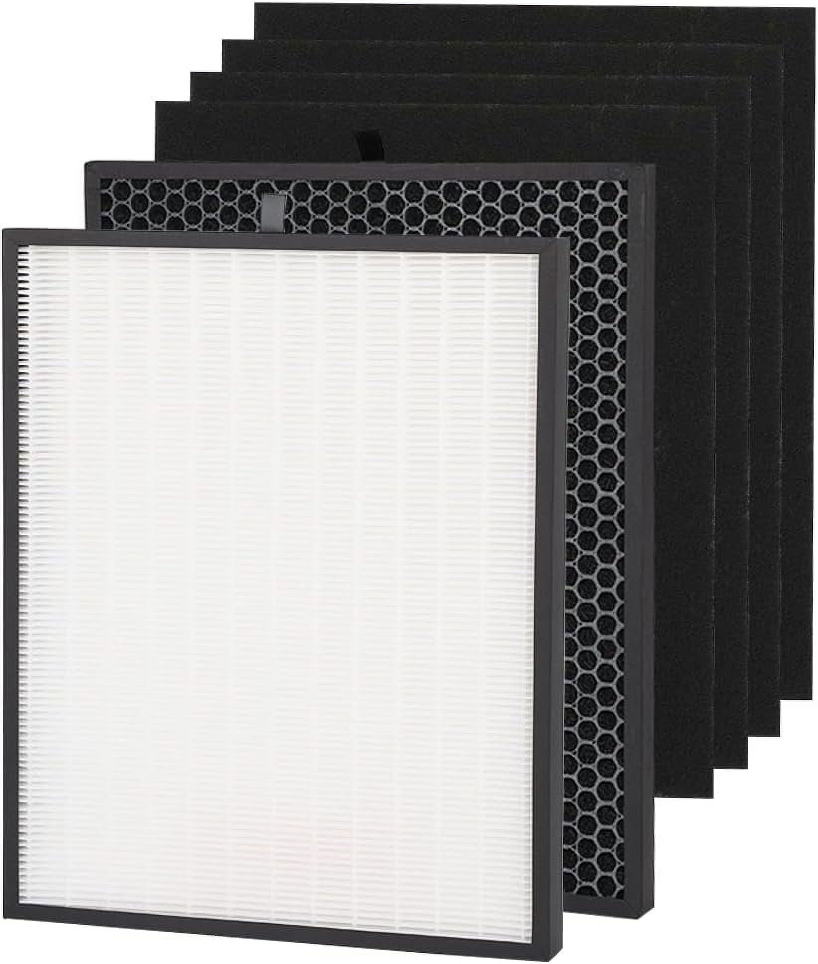 AIR DOCTOR 3000 Replacement Filters, H13 True HEPA, Activated Carbon, 4 ...