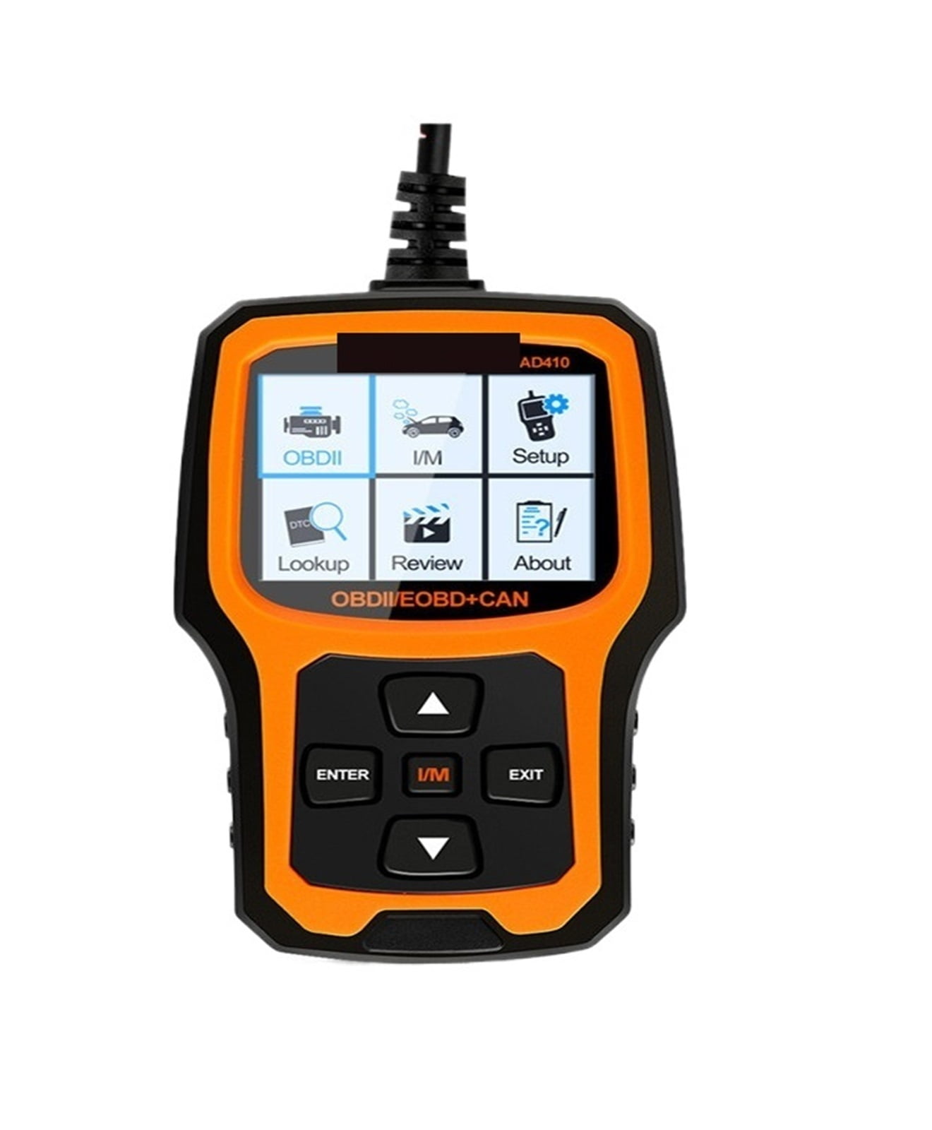 AD410 PRO Code Reader + Battery Test Check Engine With Full OBD2 ...