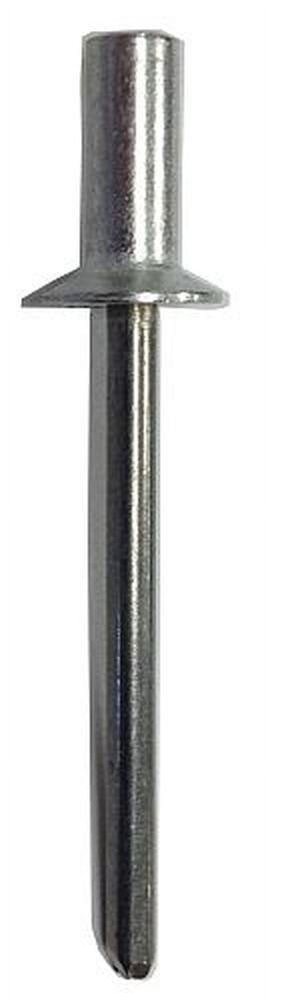 AD42H Aluminum Closed-END Blind Rivet with Steel Mandrel Dome Head, 1/8 ...