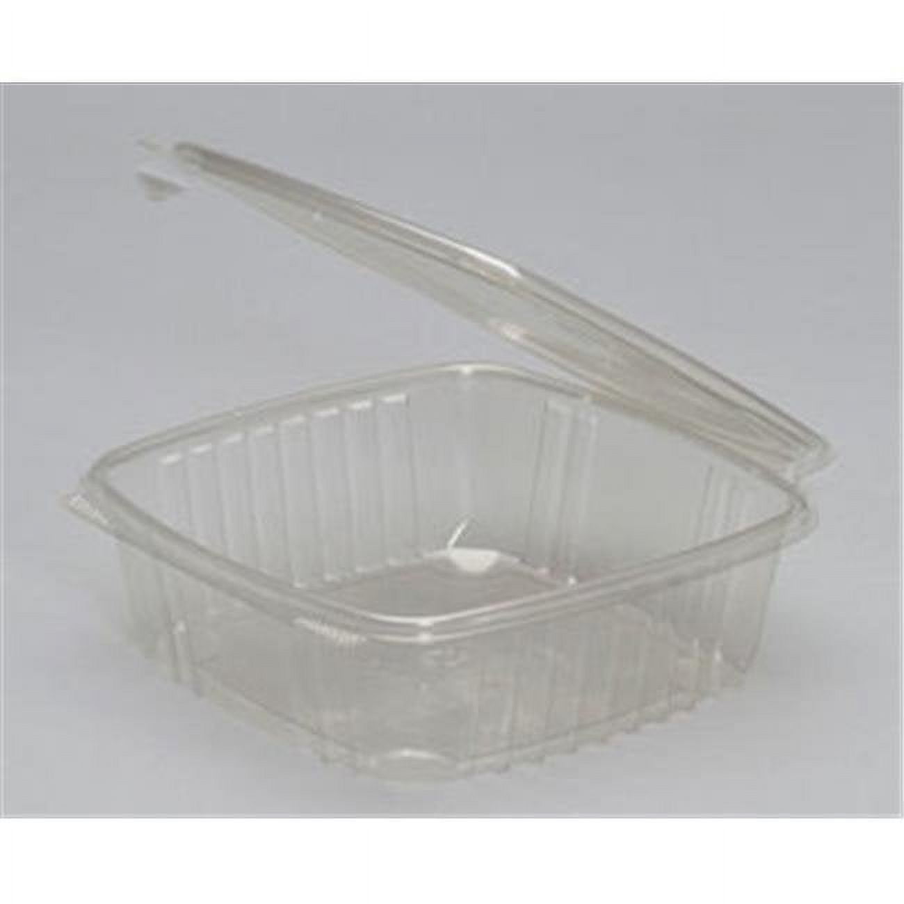 AD48 CPC 48 oz Hinged Deli Plastic Container - Case of 200 - Walmart.com