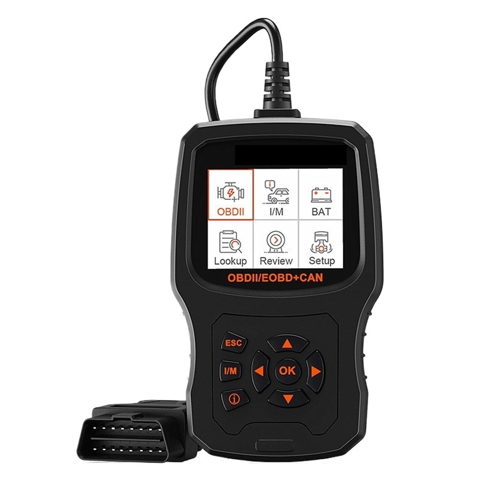 AD530 Automotive OBD2 Scanner Professional Code Reader Battery Tester ...
