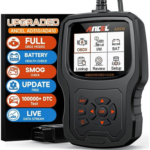 AD530 OBD2 Scanner-Upgraded AD310, Car Code Reader for Check Engine ...