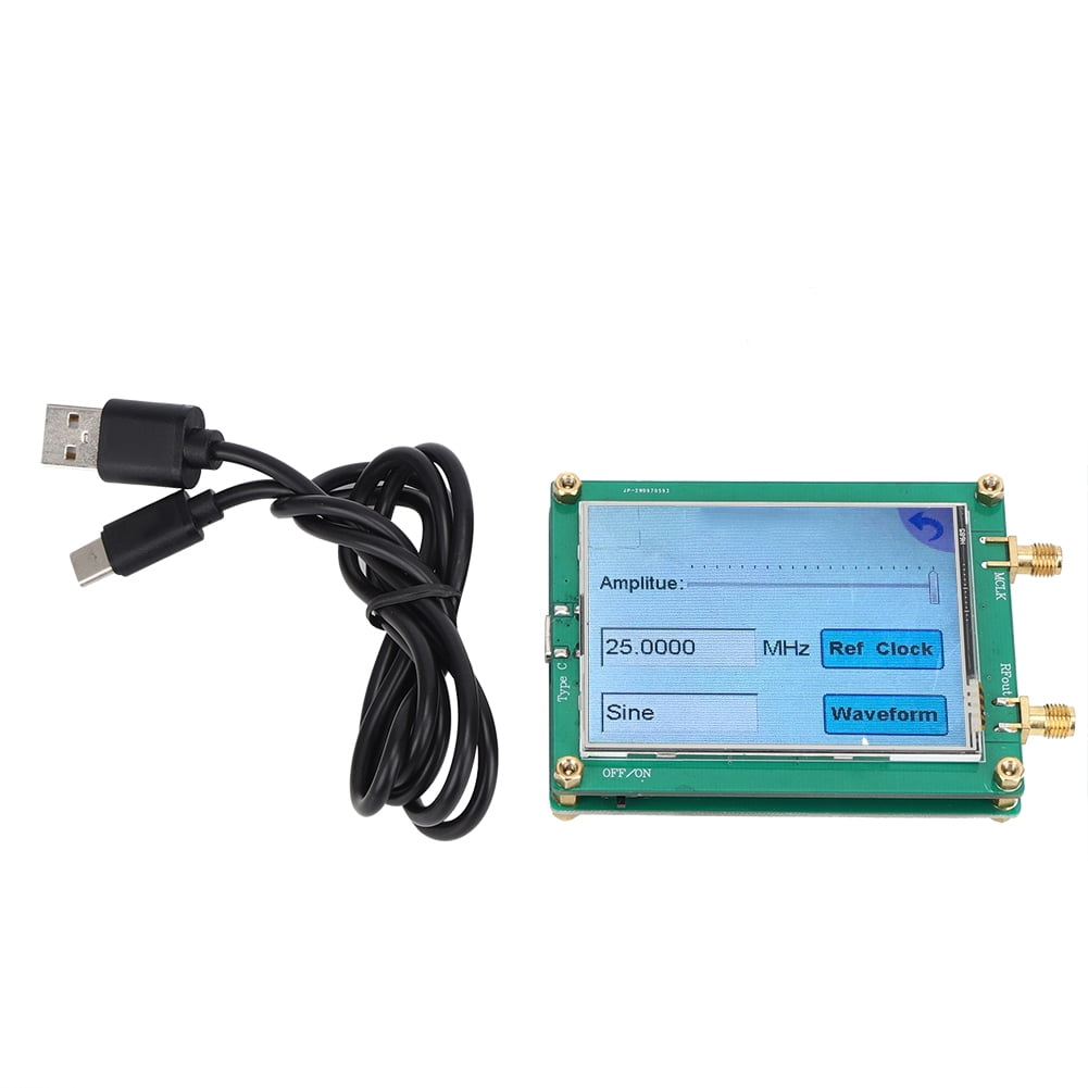 AD9833 TFT Full Touch Screen Signal Generator DDS Source Dot Frequency ...