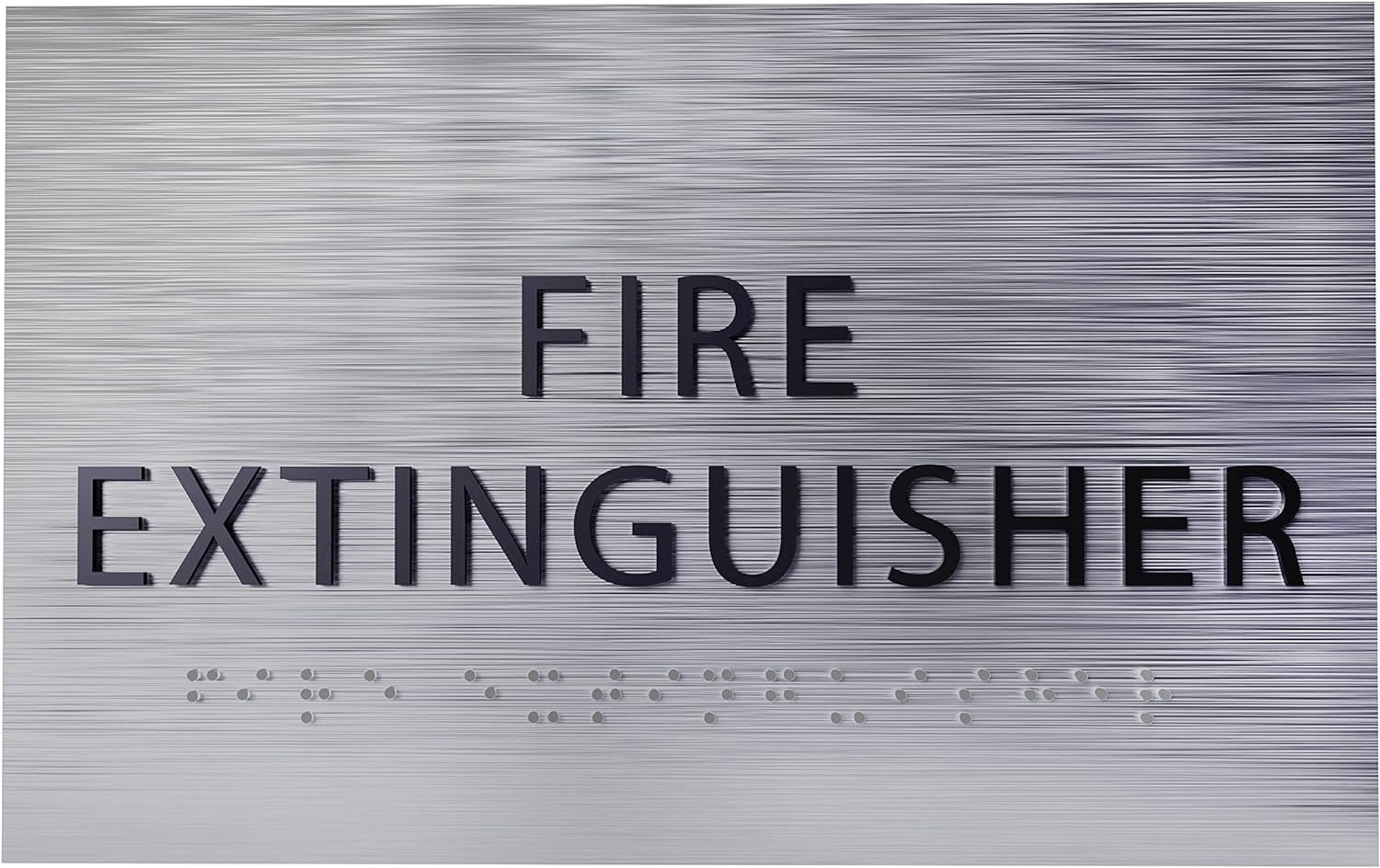 ADA CENTRAL SIGNS - 6" X4" Fire Extinguisher Sign - ADA Compliant ...