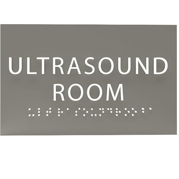 ADA CENTRAL SIGNS - 6" X4" X-Ray Sign - Tactile Graphics Grade 2 ...