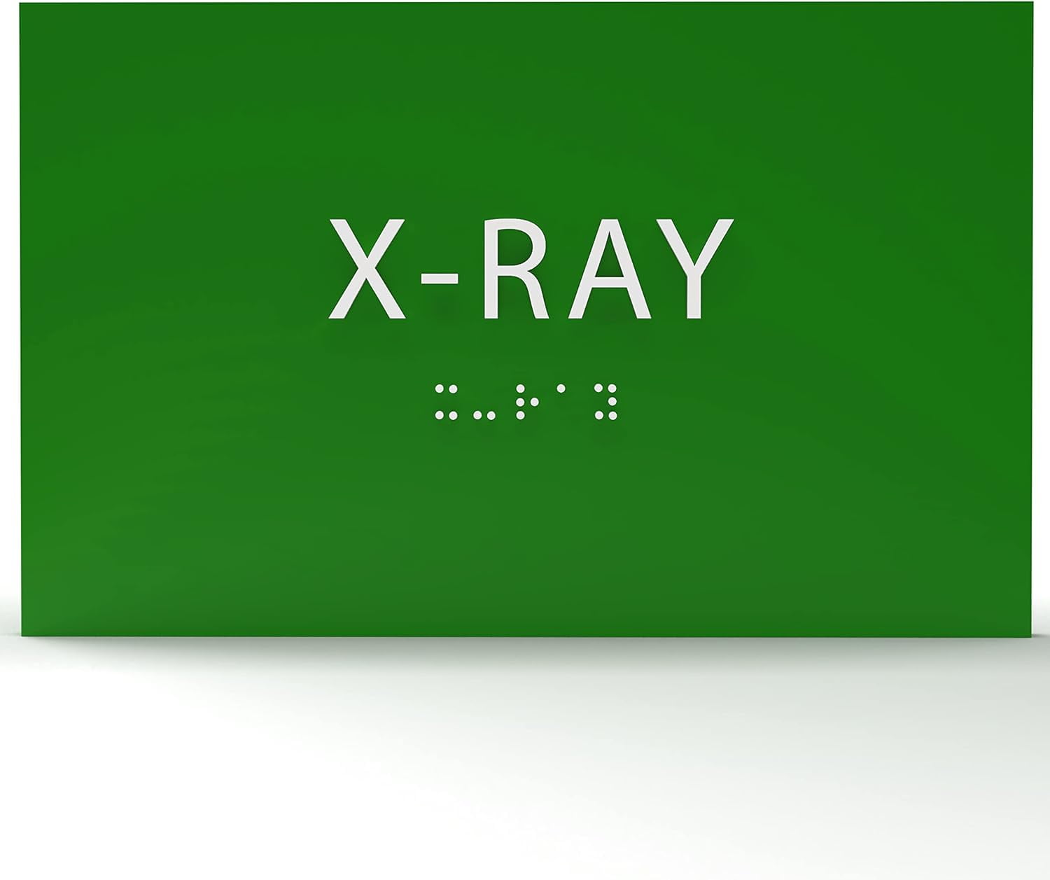 ADA CENTRAL SIGNS - 6" X4" X-Ray Sign - Tactile Graphics Grade 2 ...