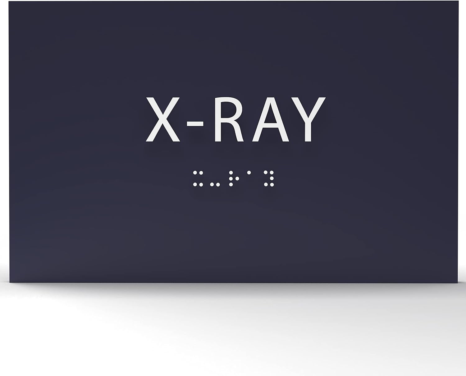 ADA CENTRAL SIGNS - 6" X4" X-Ray Sign - Tactile Graphics Grade 2 ...