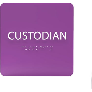 ADA CENTRAL SIGNS - 6" X6" Classroom Sign - ADA Compliant Tactile ...