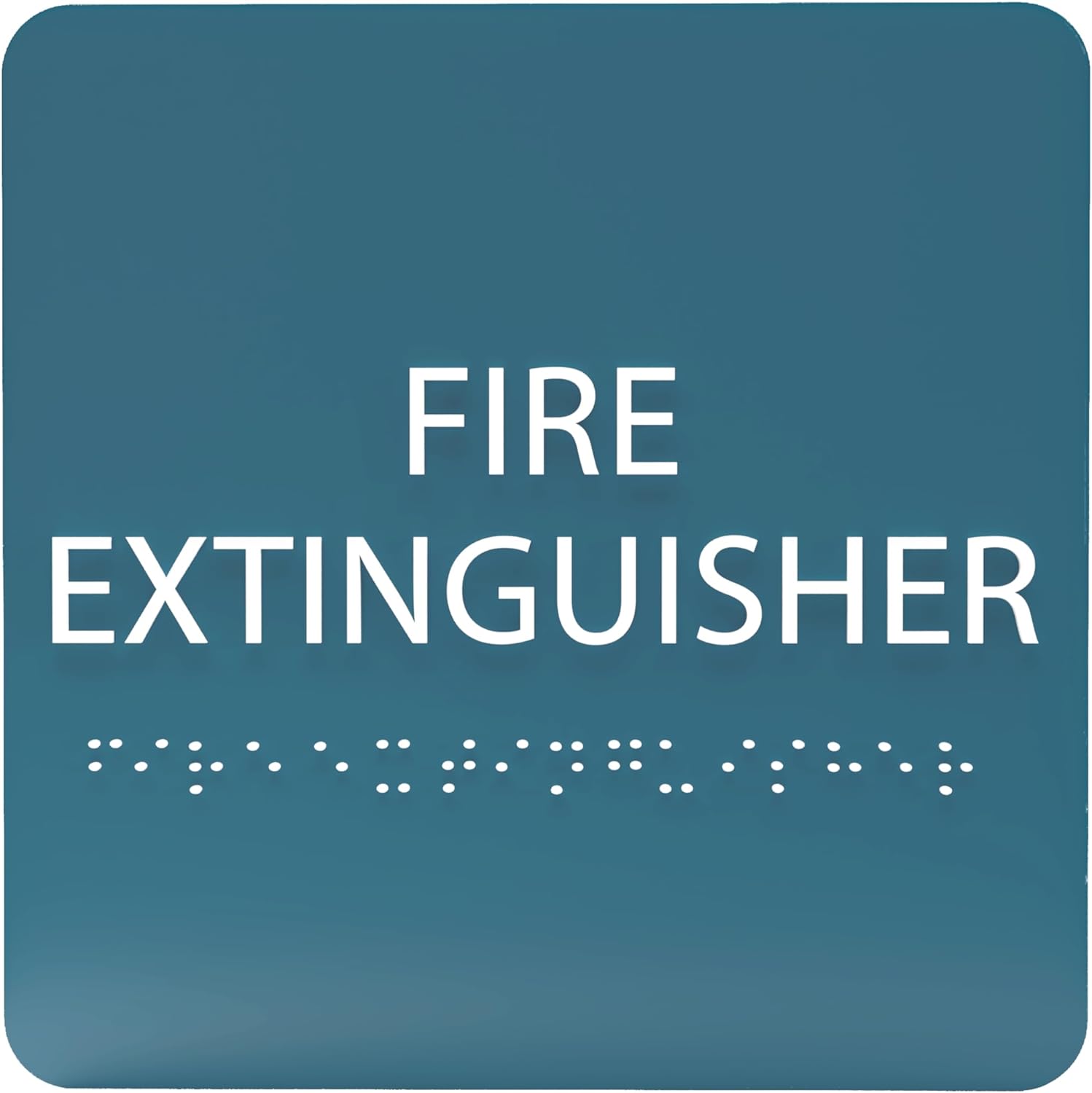 ADA CENTRAL SIGNS - 6" X6" Fire Extinguisher Sign - ADA Compliant ...