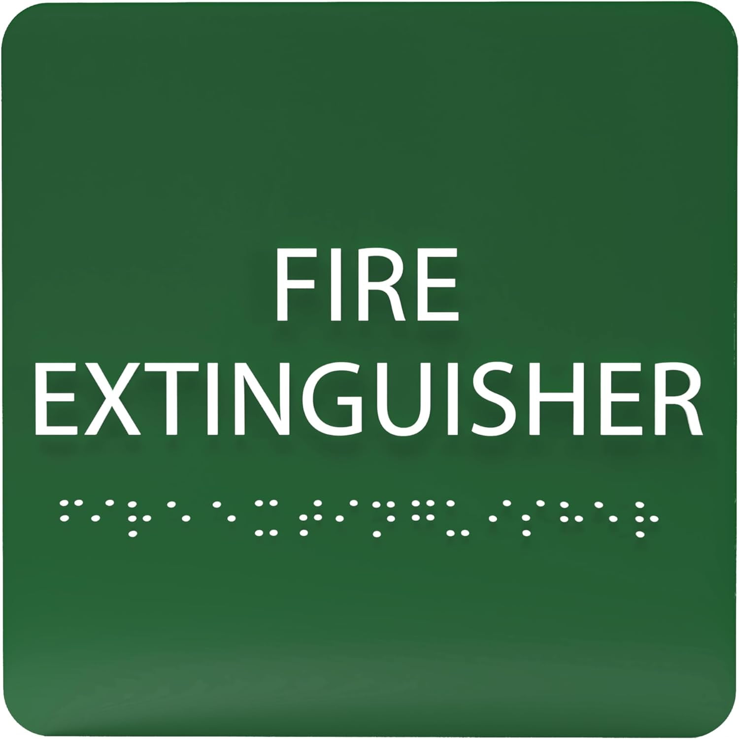 ADA CENTRAL SIGNS - 6" X6" Fire Extinguisher Sign - ADA Compliant ...