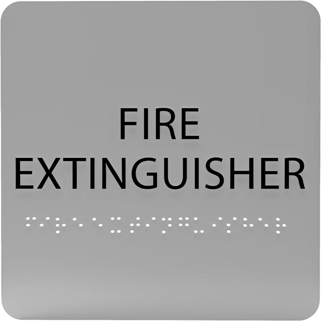 ADA CENTRAL SIGNS - 6" X6" Fire Extinguisher Sign - ADA Compliant ...