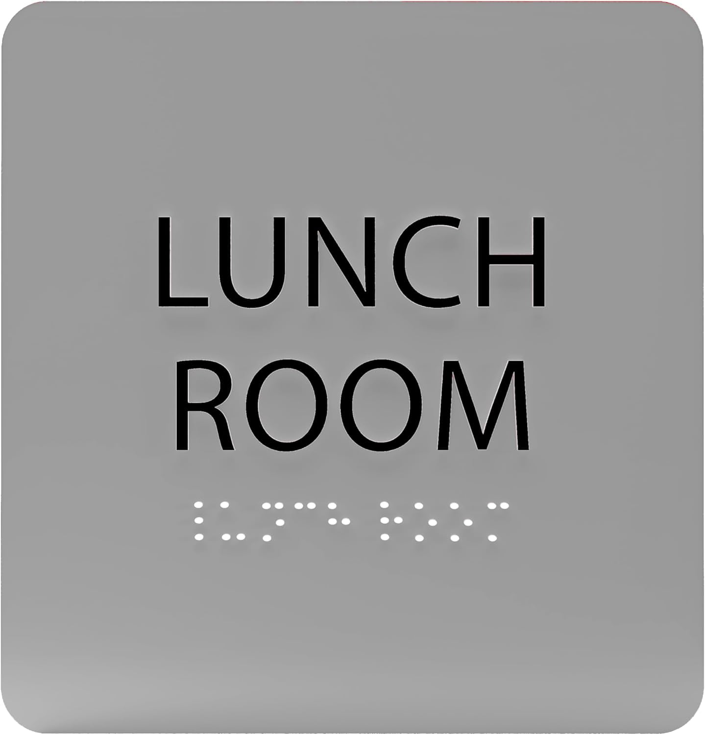 ADA CENTRAL SIGNS - 6" X6" Sign - ADA Compliant Tactile Graphics Grade ...