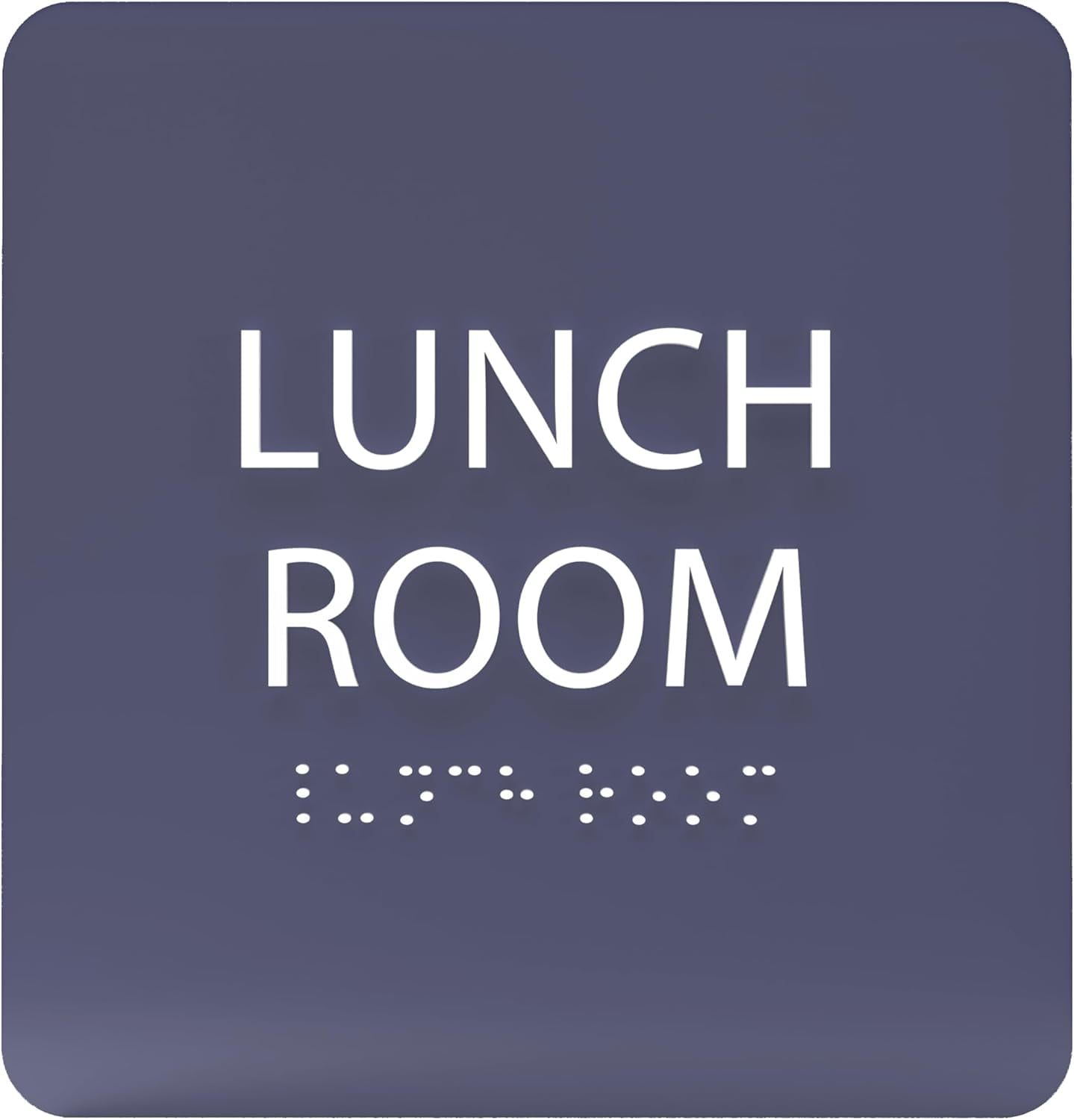 ADA CENTRAL SIGNS - 6" X6" Sign - ADA Compliant Tactile Graphics Grade ...