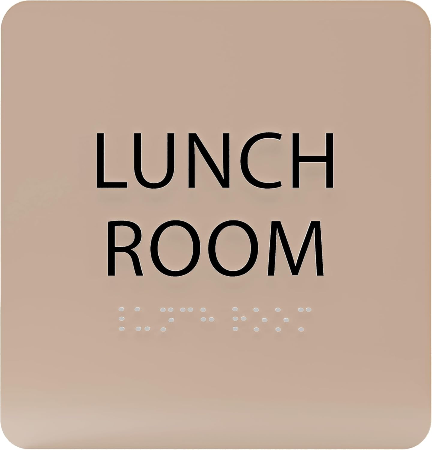 ADA CENTRAL SIGNS - 6" X6" Sign - ADA Compliant Tactile Graphics Grade ...