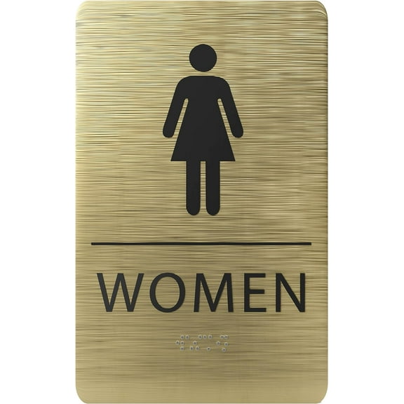 ADA CENTRAL SIGNS - 6"X9" Boys Accessible Restroom Sign - ADA Compliant ...