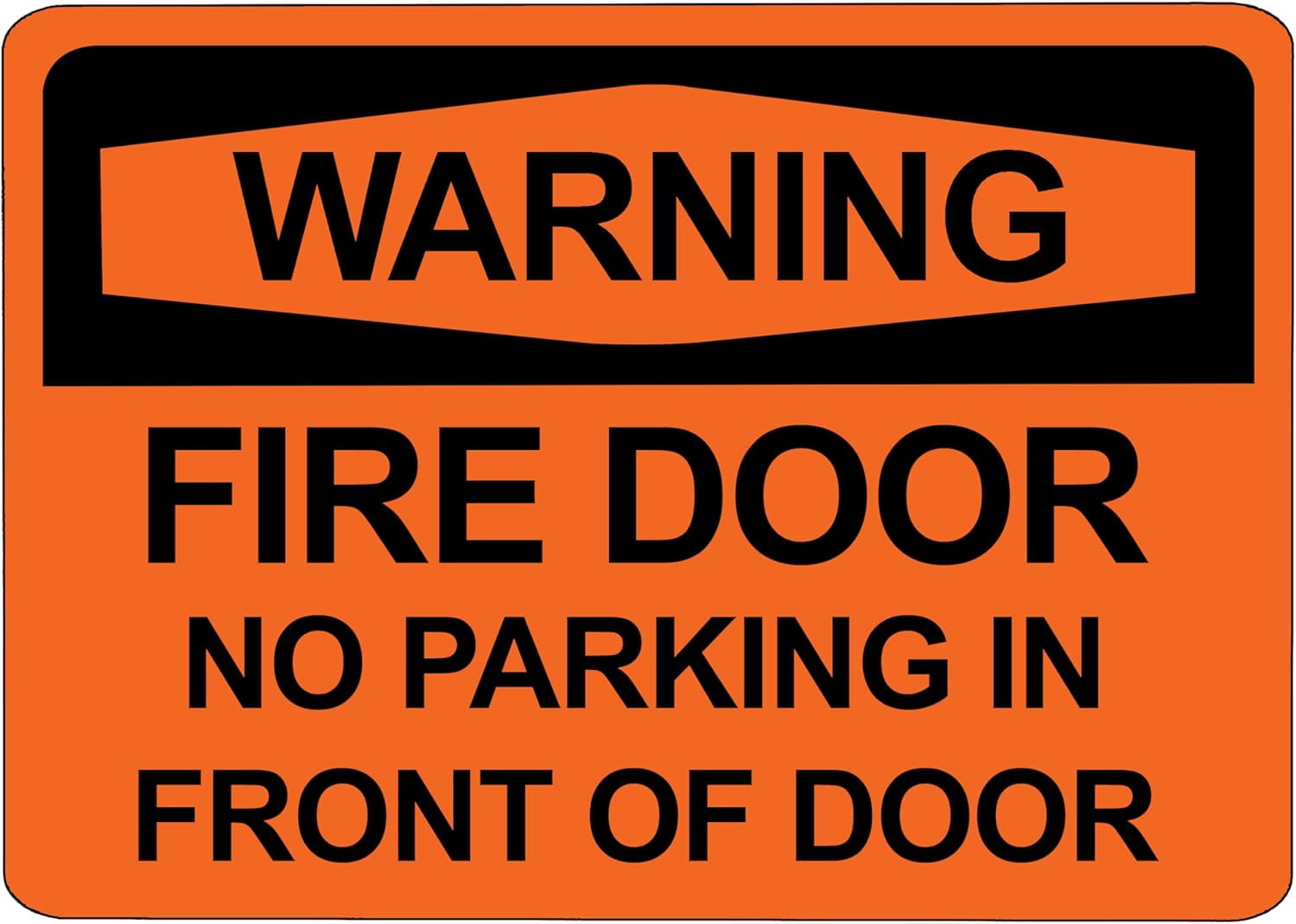 ADA CENTRAL SIGNS - Notice Keep Door Closed Unless Loading or Unloading ...