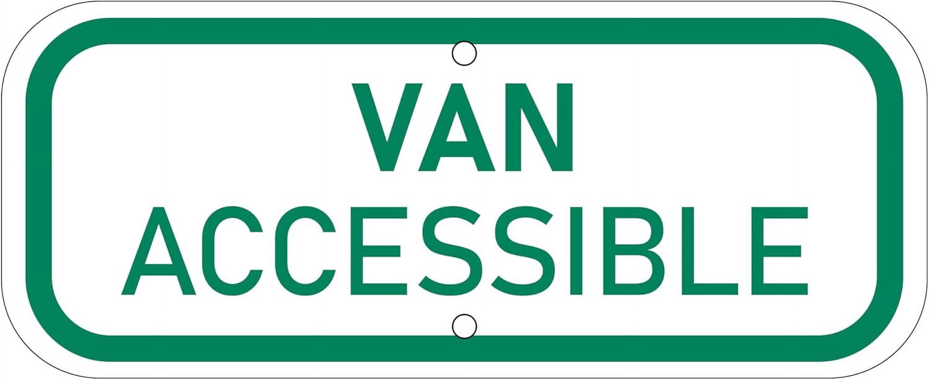 ADA CENTRAL SIGNS - Van Accessible Sign - ADA Compliant Digitally ...