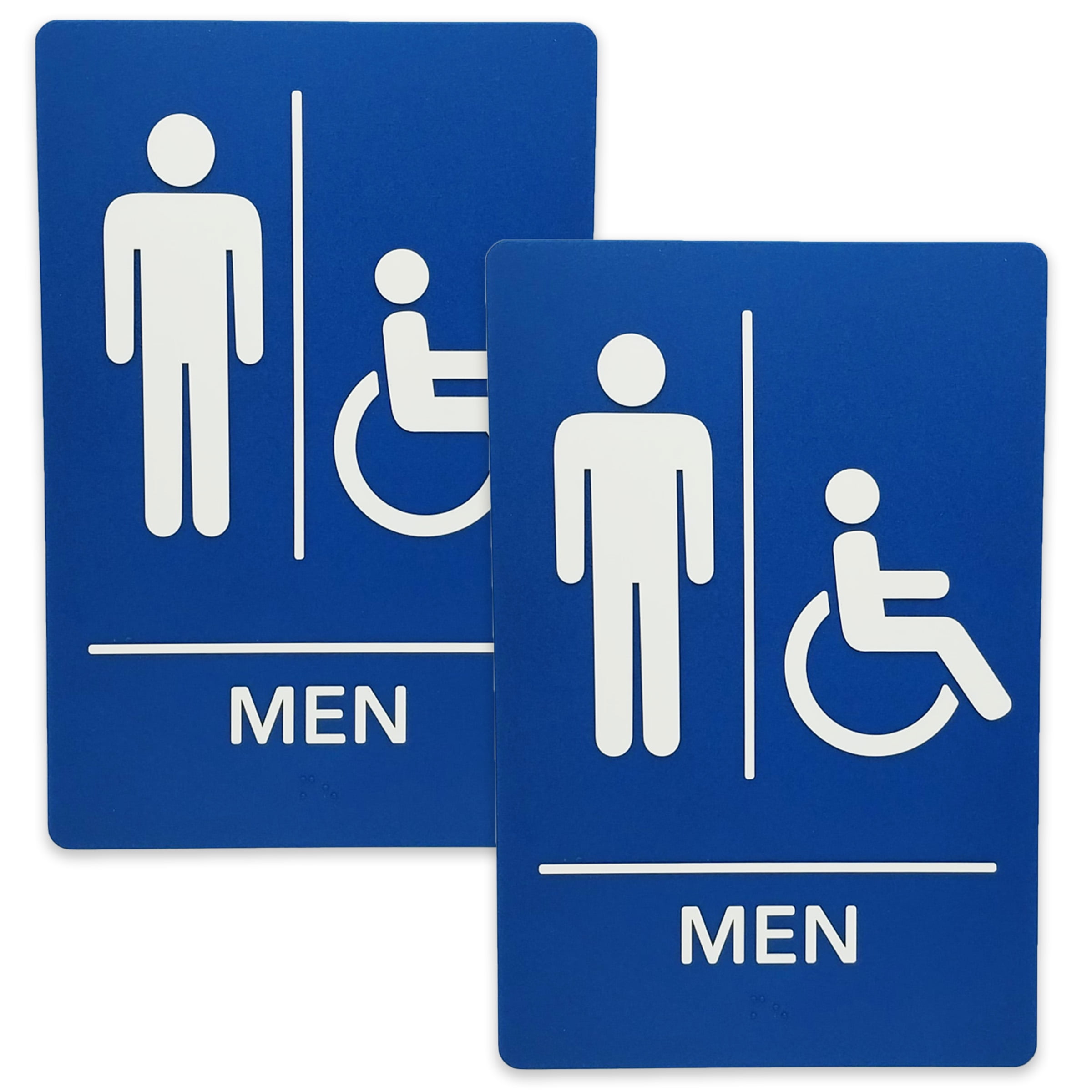 JPPlus ADA-Compliant Braille Signs Featuring Grade 2 Braille & Raised ...