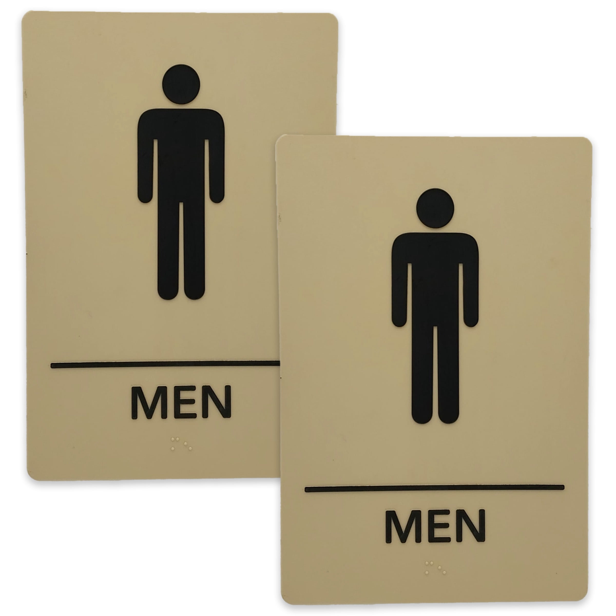 JPPlus ADA-Compliant Braille Signs Featuring Grade 2 Braille & Raised ...