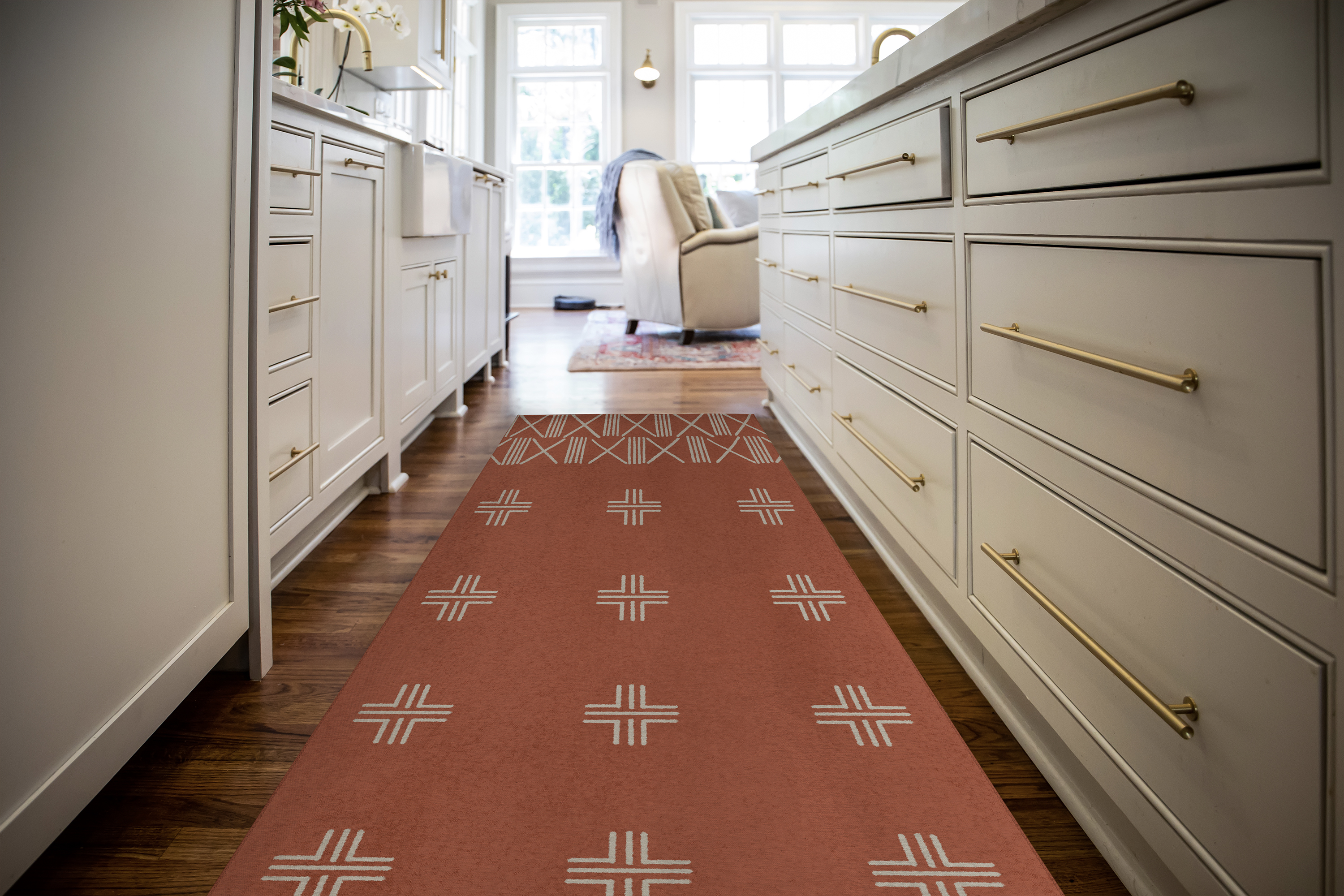 ADA TERRACOTTA Area Rug By Kavka Designs - Walmart.com