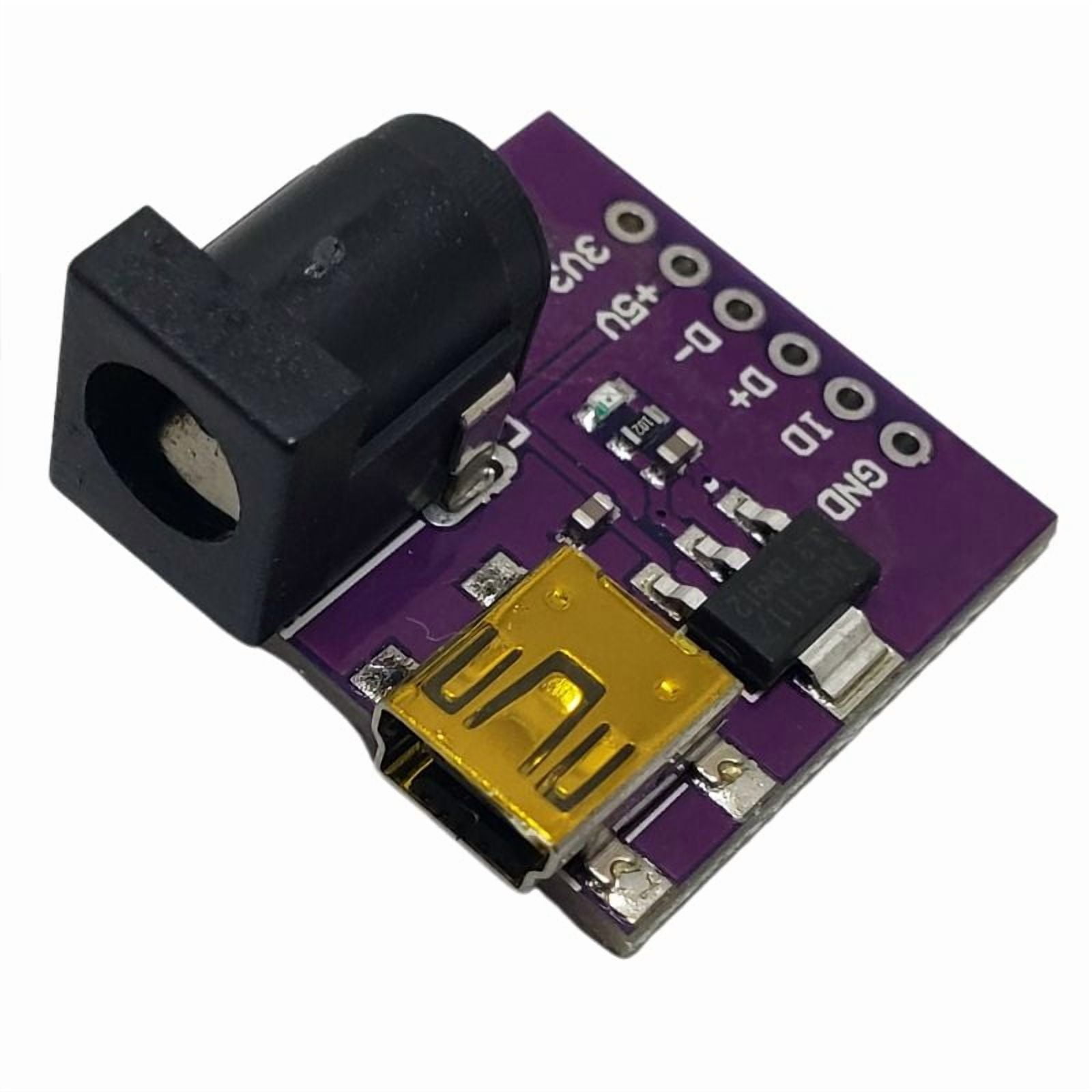 ADADC-000350 - DC-DC CONVERTER IP USB MINI B OP 5/3.3V 0.5A BARREL 5-9V ...
