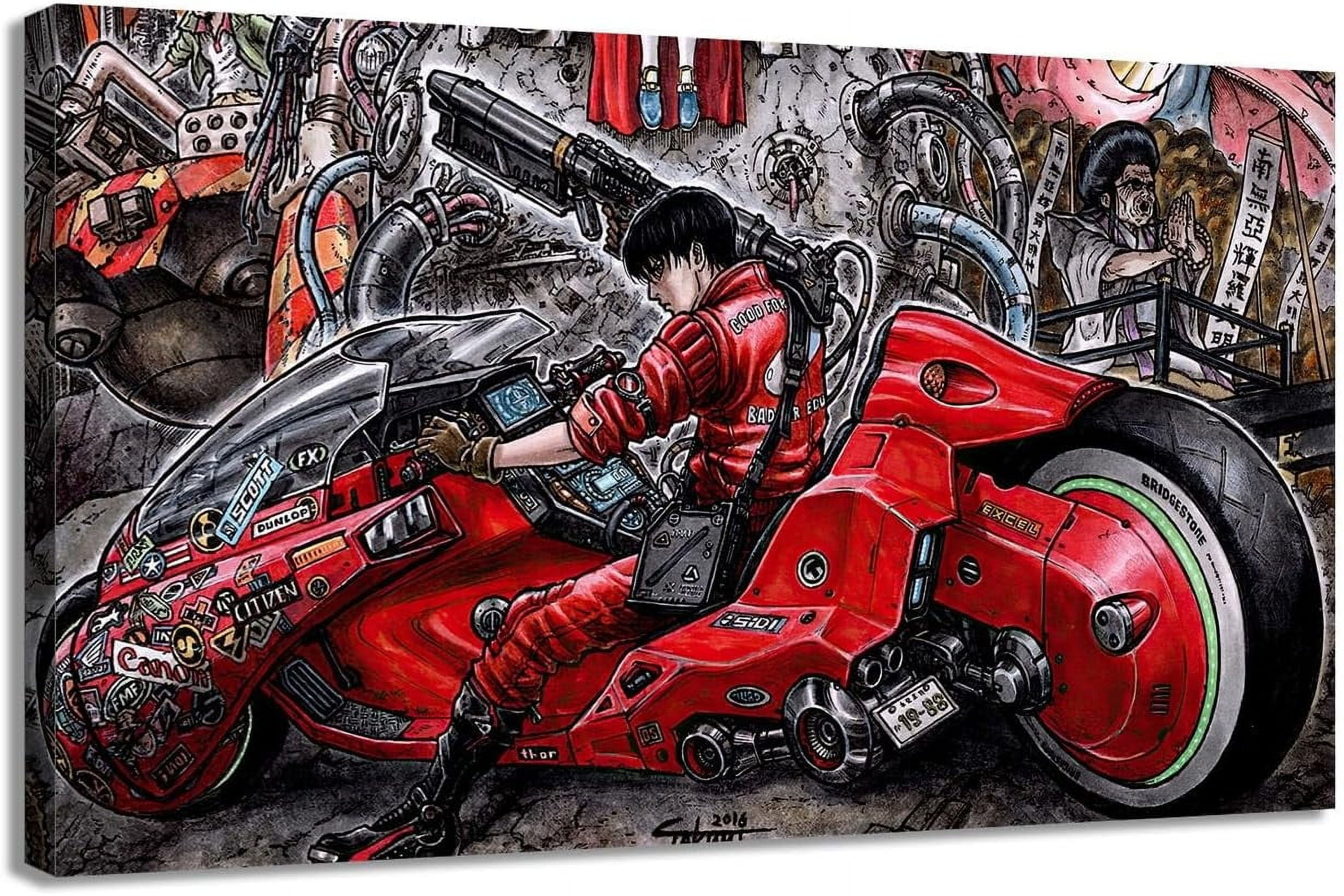 ADALE Anime Posters Akira (1988) Japanese Manga Anime Movie Poster ...