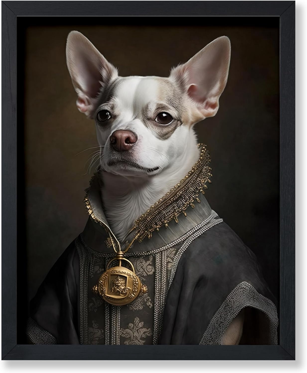 ADALE Aristocratic Goat Poster - Renaissance Print - Portrait Art ...